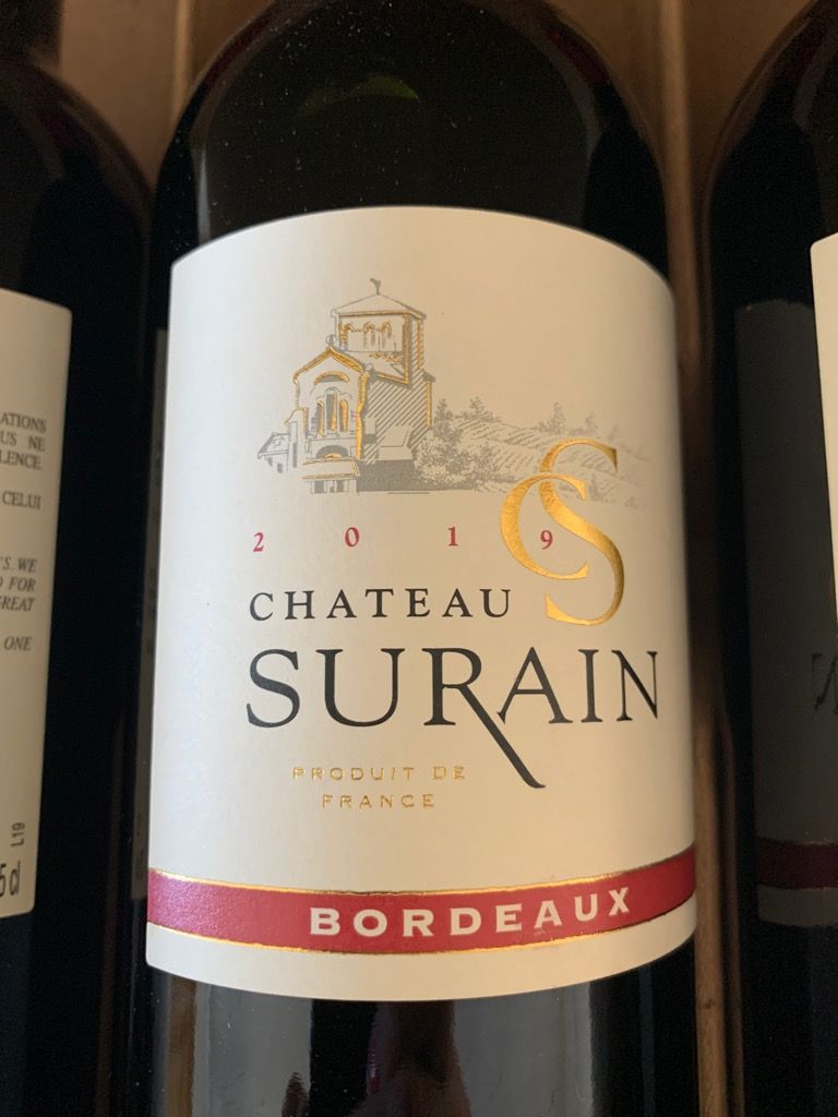 2020 Château Surain, France, Bordeaux - CellarTracker