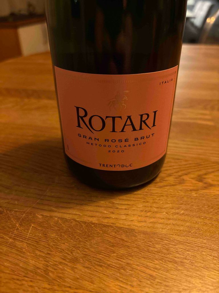 2020 Rotari Brut Rosé, Italy, Trentino-Alto Adige, Vino da Tavola - CellarTracker