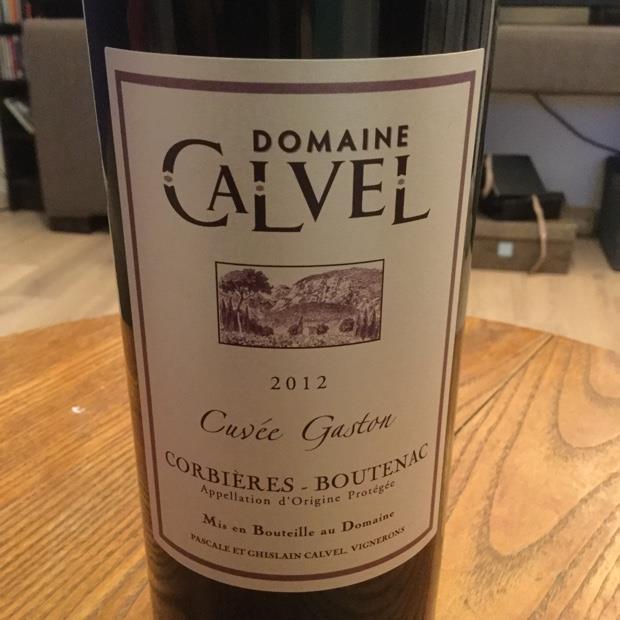 2014 Domaine Calvel Corbières Cuvée Gaston, France, Languedoc ...