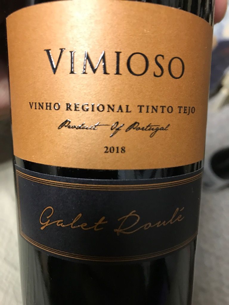 2018 Falua Tejo Conde de Vimioso Galet Roulé, Portugal, Ribatejo, Tejo ...