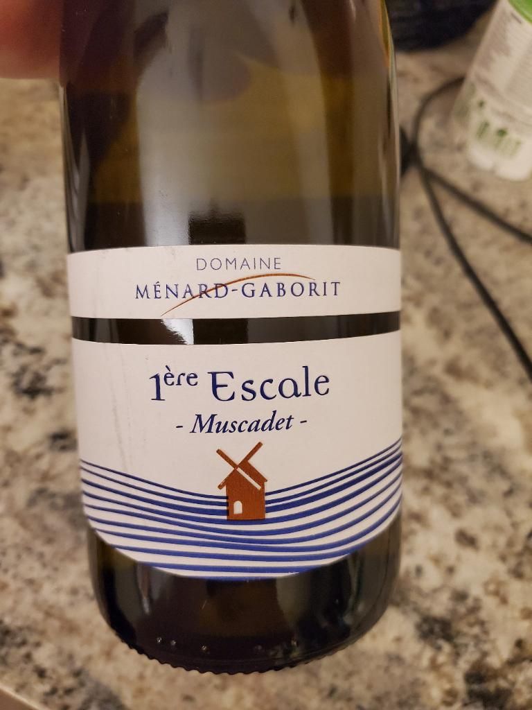 2023 Menard-Gaborit Muscadet 1ère Escale, France, Loire Valley, Pays ...