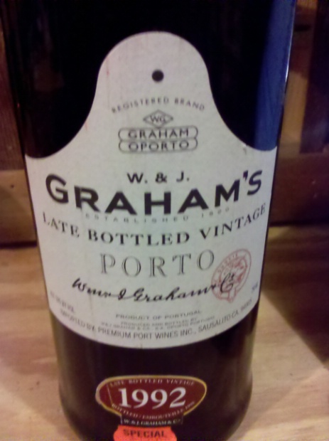 1992 Graham Porto Late Bottled Vintage, Portugal, Douro, Porto ...
