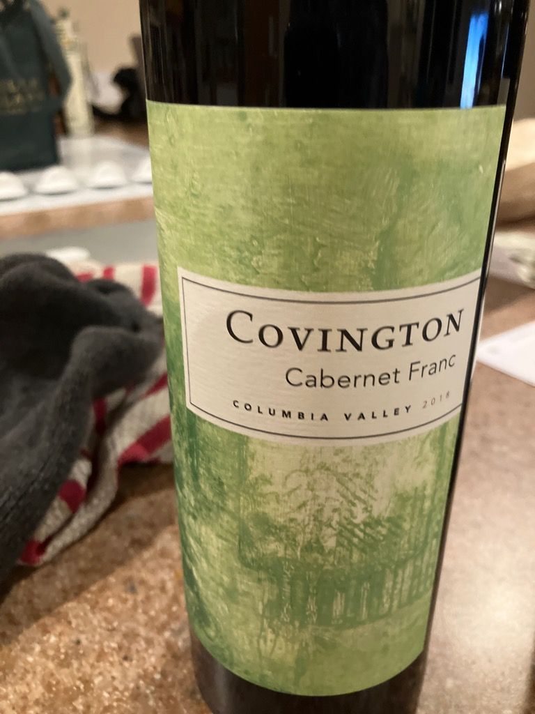 2018 Covington Cellars Cabernet Franc, USA, Washington, Columbia Valley ...