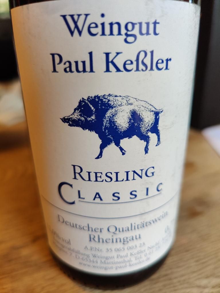 2020 Weingut Paul Kessler Riesling Classic, Germany, Rheingau ...