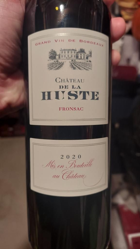 2020 Château de la Huste, France, Bordeaux, Libournais, Fronsac ...