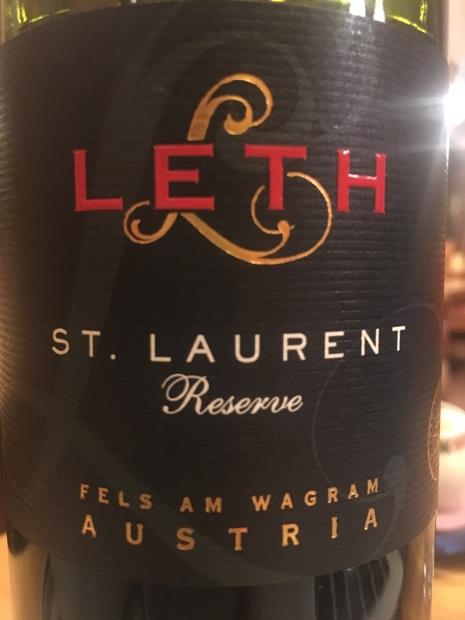 2014 Leth St. Laurent Reserve, Austria, Niederösterreich, Wagram ...