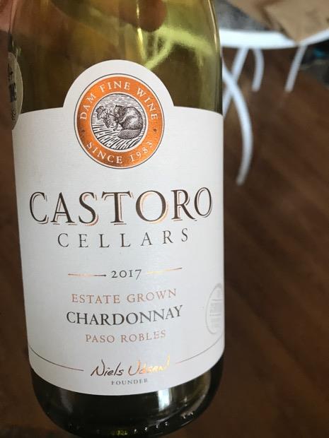2017 Castoro Cellars Chardonnay Estate Grown, USA, California, Central ...