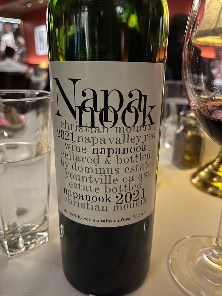 2021 Dominus Napanook Red, USA, California, Napa Valley - CellarTracker