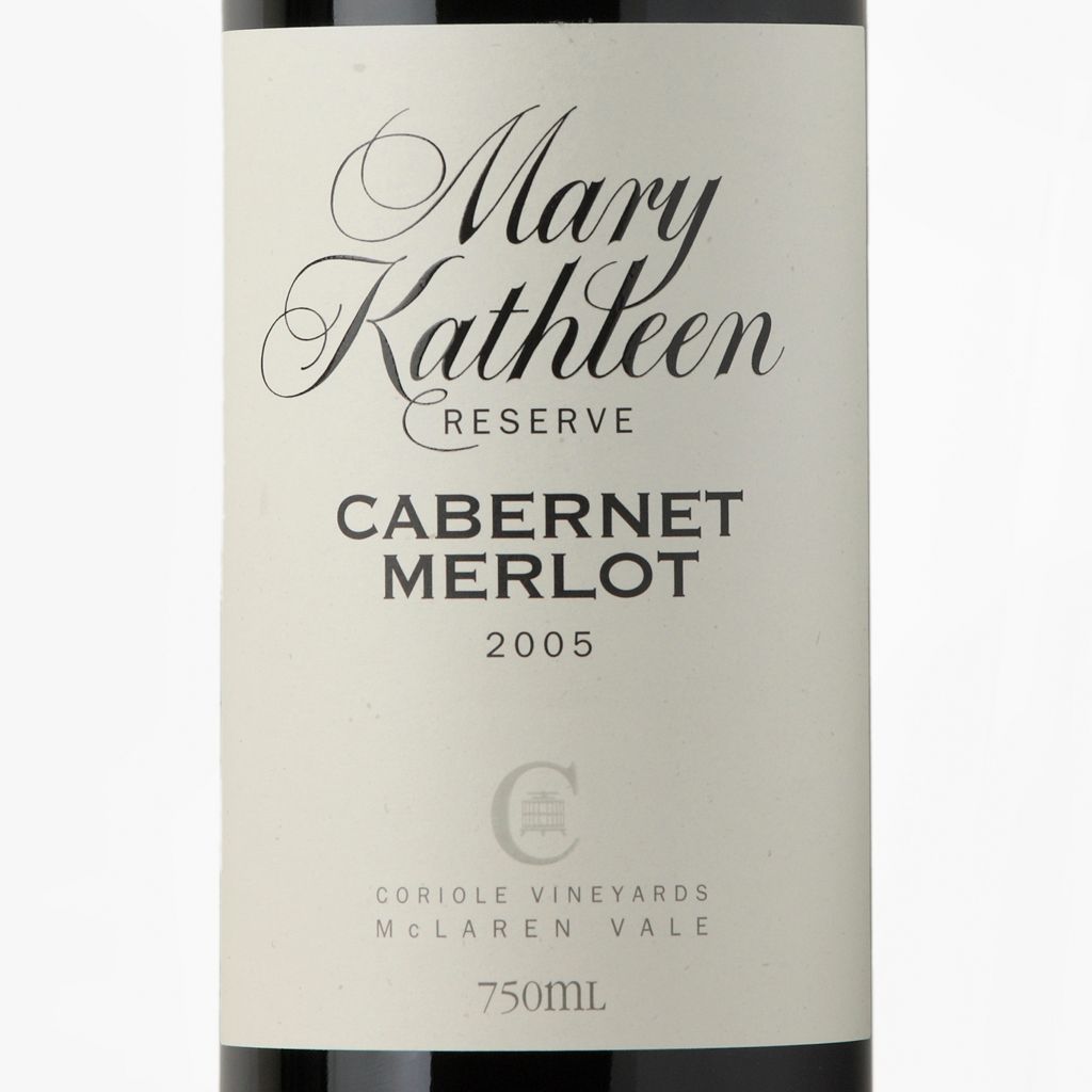 2005 Coriole Cabernet-Merlot Mary Kathleen Reserve, Australia, South ...