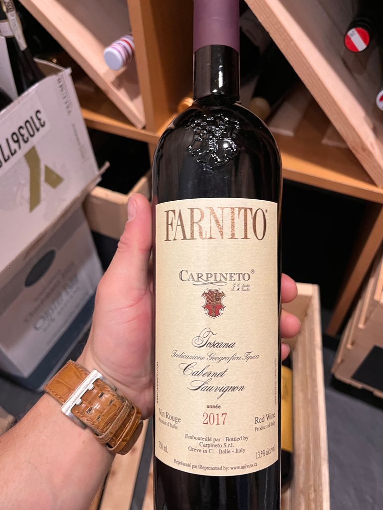 2017 Carpineto Cabernet Sauvignon Farnito Toscana IGT, Italy, Tuscany ...