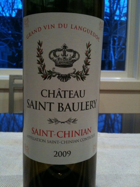 2009 Château Saint-Baulery Saint-Chinian, France, Languedoc Roussillon ...