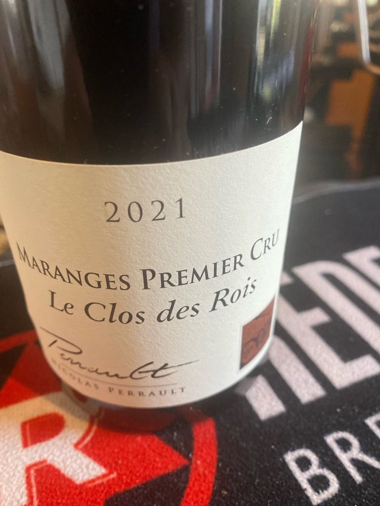 2023 Nicolas Perrault Maranges 1er Cru Le Clos des Rois, France ...