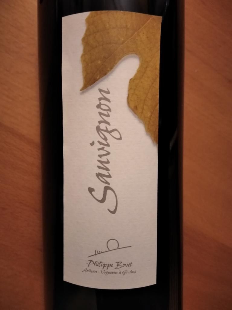 2021 Philippe Bovet Sauvignon Blanc, Switzerland, Vaud, Givrins ...