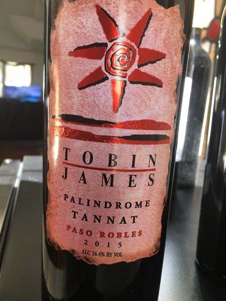2015 Tobin James Tannat Palindrome, USA, California, Central Coast ...