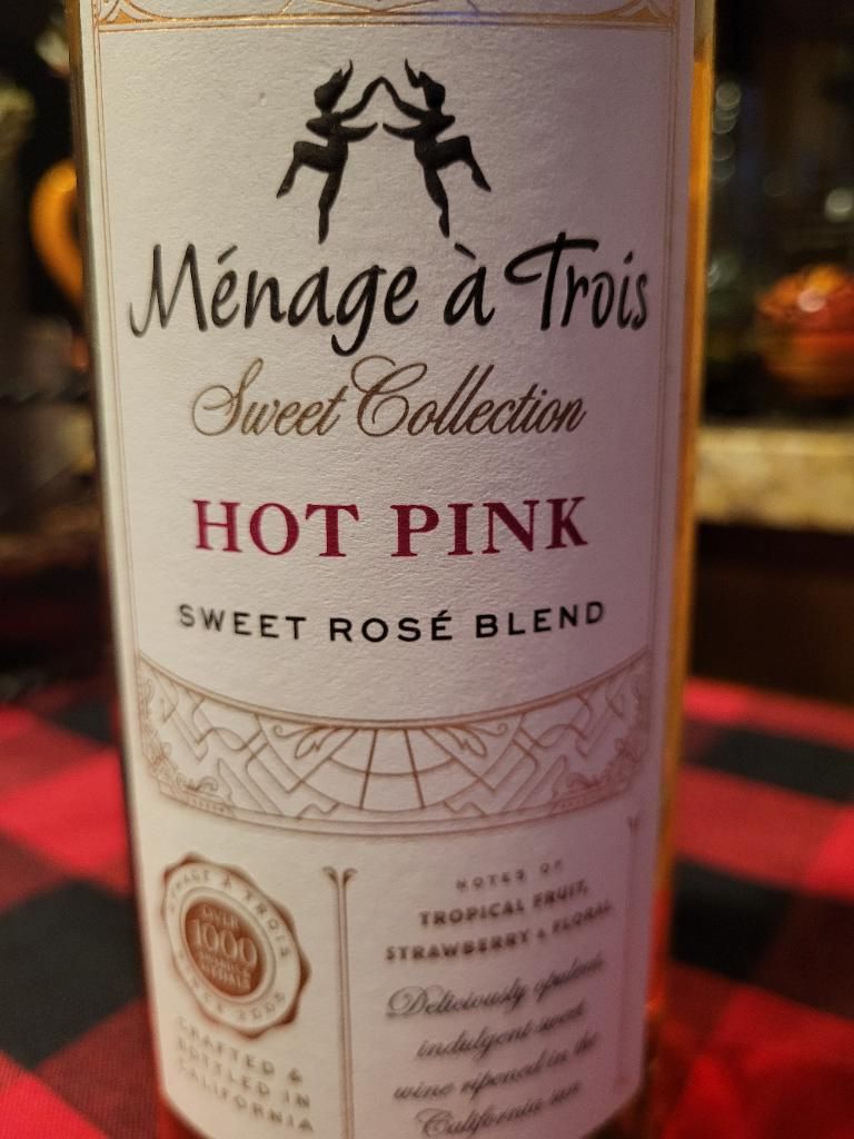 2021 Folie à Deux Ménage à Trois Rosé, USA, California - CellarTracker
