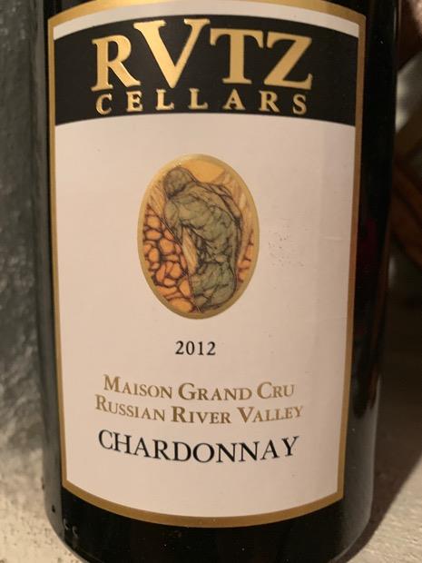 2012 Rutz Cellars Chardonnay Maison Grand Cru Russian River Valley, USA ...