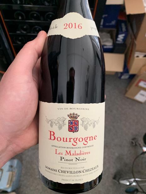 2016 Domaine Chevillon-Chezeaux Bourgogne Les Maladières, France ...