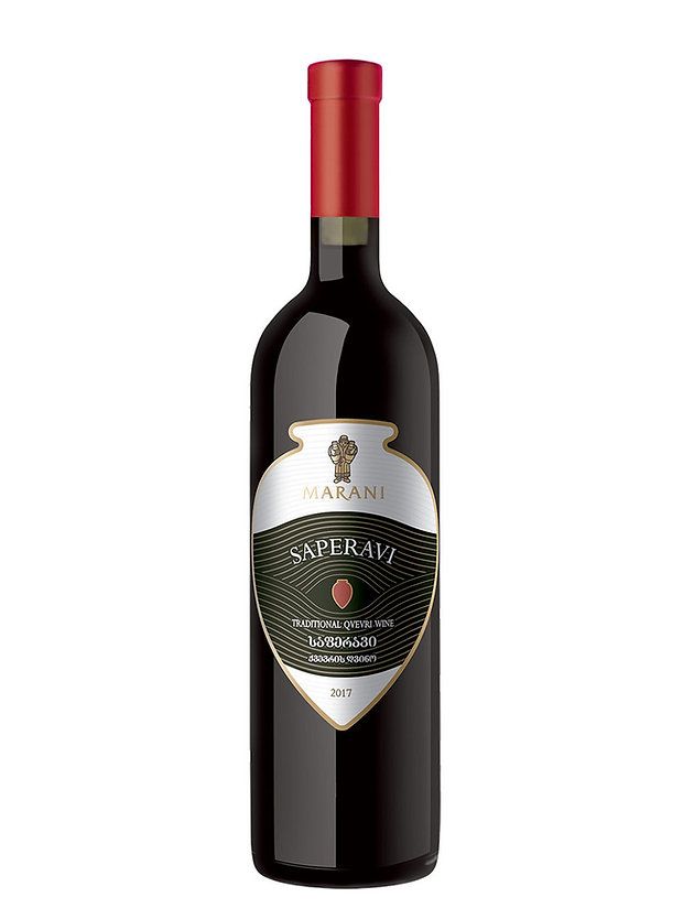 2017 Telavi Wine Cellar Saperavi Marani Traditional Qvevri Wine ...