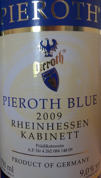 2008 Ferdinand Pieroth Burg Layen Bacchus Pieroth Blue, Germany ...