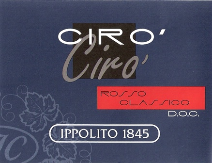 2009 Ippolito Cirò Classico Superiore, Italy, Calabria, Cirò Classico ...