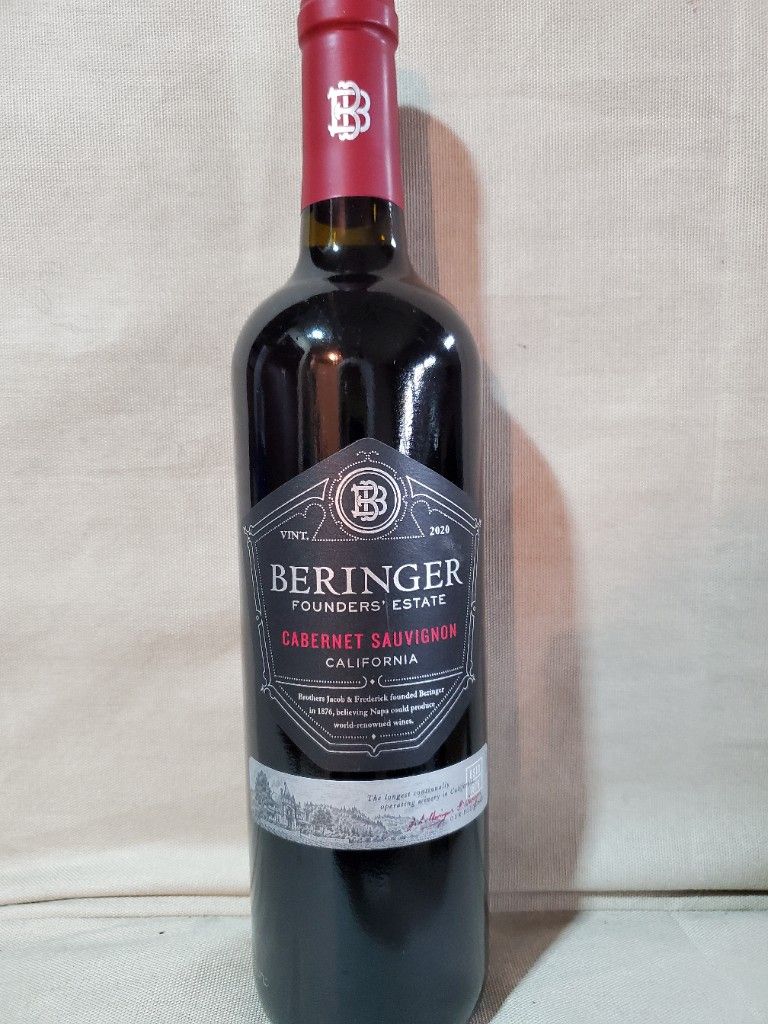 2020 Beringer Vineyards Cabernet Sauvignon Founders' Estate, USA ...
