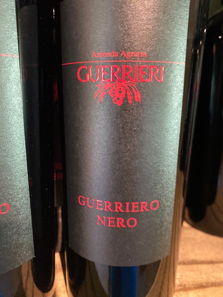 2019 Azienda Agraria Guerrieri Guerriero Nero, Italy, Marche, Marche ...