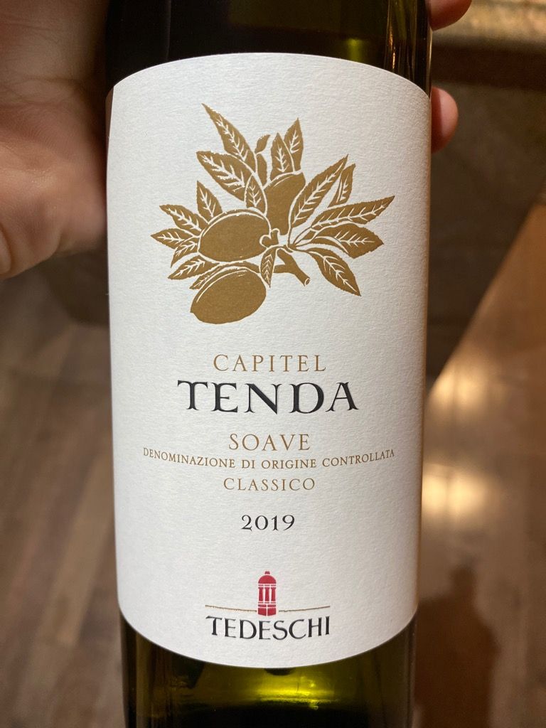 2019 Tedeschi Soave Classico Capitel Tenda, Italy, Veneto, Soave ...