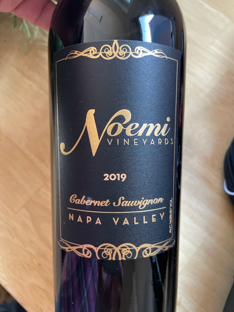 2019 Noemi Vineyards Cabernet Sauvignon, USA, California, Napa Valley ...