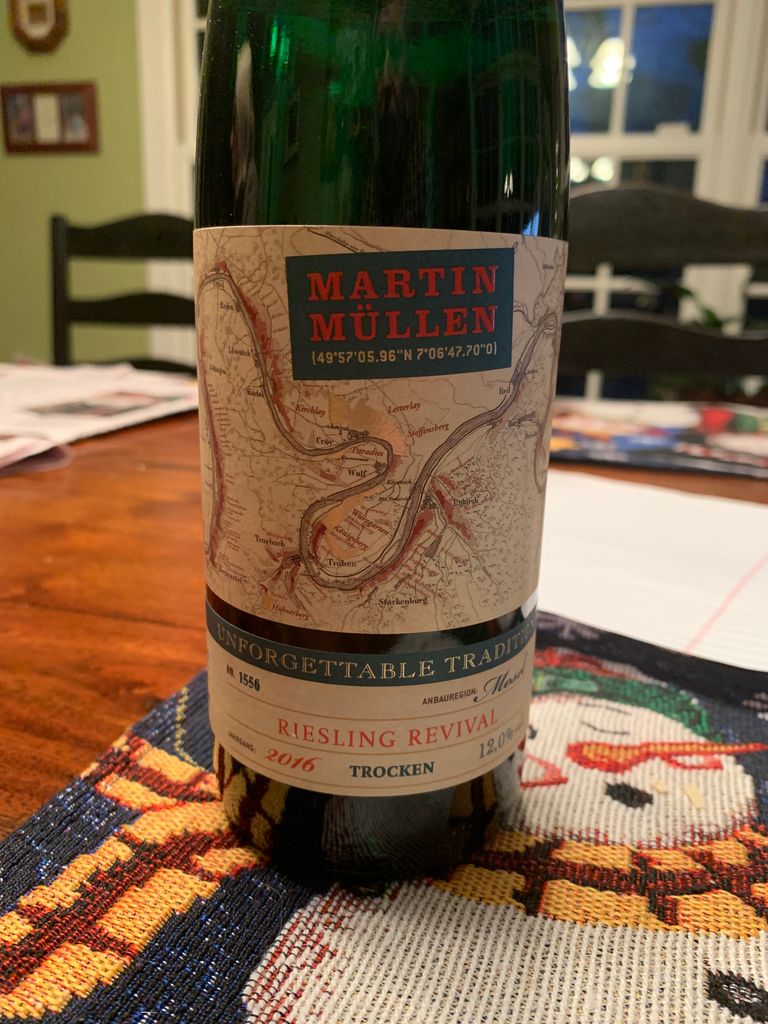 2016 Martin Müllen Unforgettable Tradition Riesling Revival trocken ...