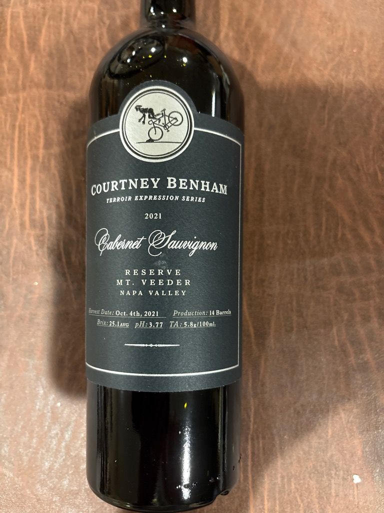 2018 Courtney Benham Cabernet Sauvignon Reserve Mt. Veeder, USA ...