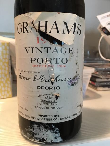 1982 Graham Porto Late Bottled Vintage, Portugal, Douro, Porto ...
