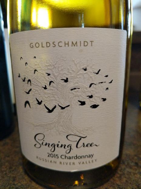 2015 Goldschmidt Vineyard Chardonnay Singing Tree, USA, California ...