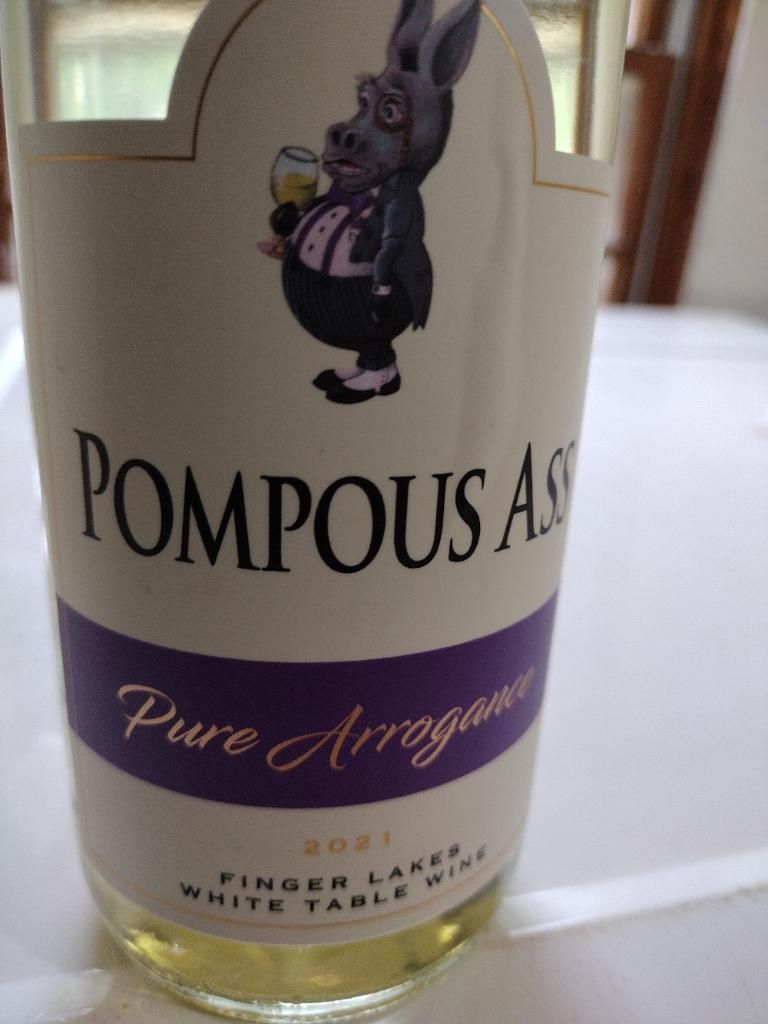2021 Pompous Ass Pure Arrogance, USA, New York, Finger Lakes, Seneca ...