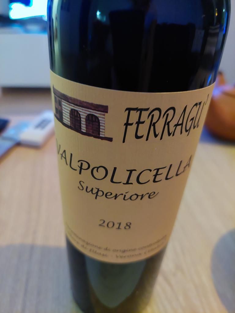 2018 Carlo Ferragu Valpolicella Superiore, Italy, Veneto, Valpolicella ...