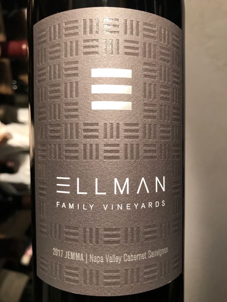 2017 Ellman Family Vineyards jemma, USA, California, Napa Valley ...