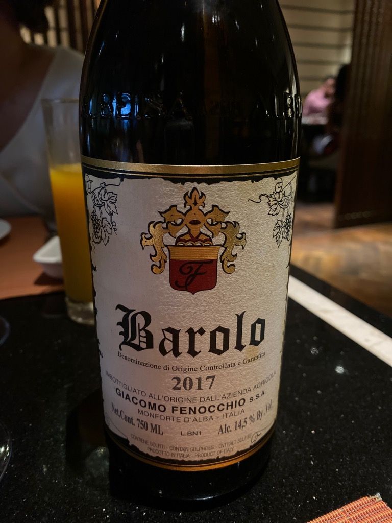 2019 Giacomo Fenocchio Barolo 90 dì Riserva Bussia, Italy, Piedmont ...