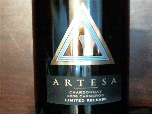 2008 Artesa Chardonnay Limited Release Carneros, USA, California, Napa ...