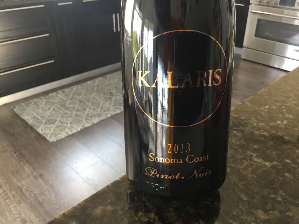 2013 Kalaris Pinot Noir, USA, California, Sonoma County, Sonoma Coast ...