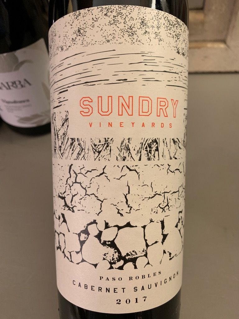 2021 Sundry Vineyards Cabernet Sauvignon, USA, California, Central ...