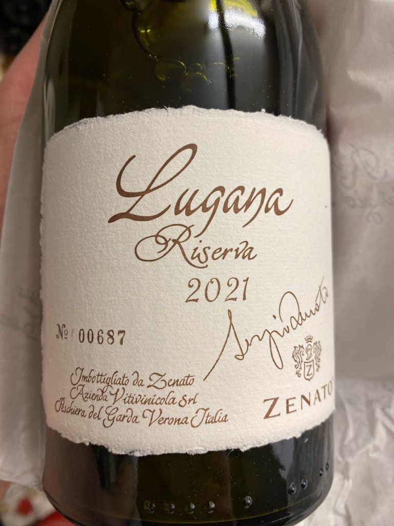 2021 Zenato Lugana Chardonnay del Veneto Riserva Sergio Zenato, Italy ...