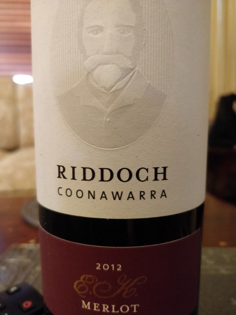 2008 Riddoch Merlot, Australia, South Australia, Limestone Coast ...