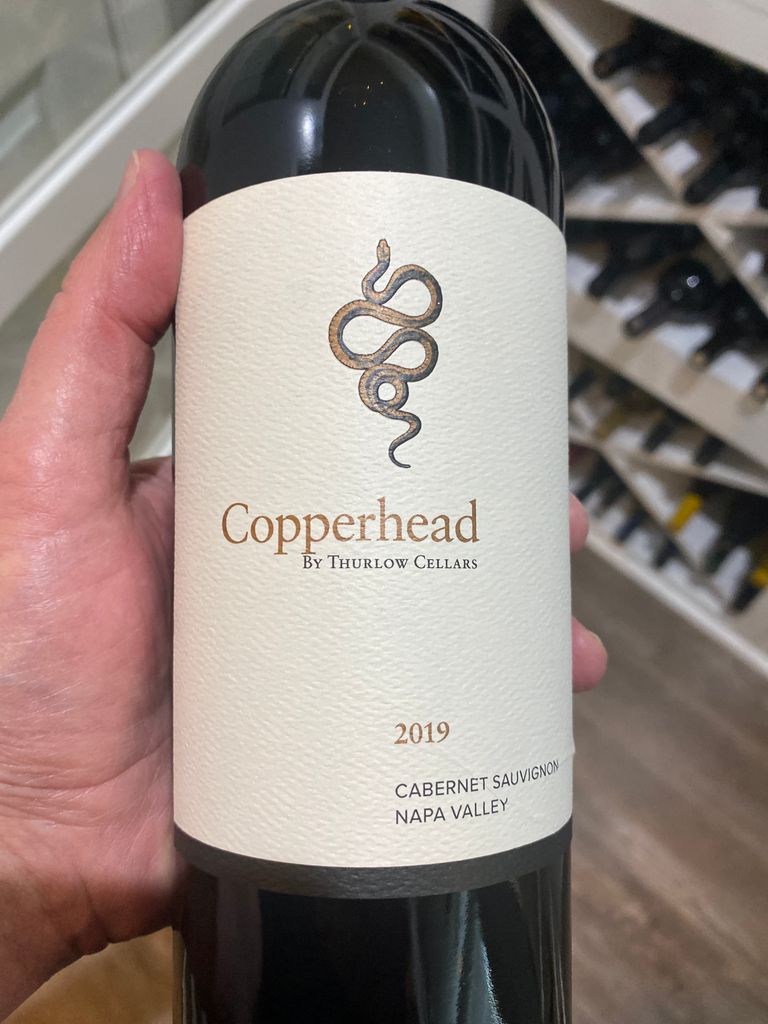 2021 Thurlow Cellars Cabernet Sauvignon Copperhead, USA, California ...