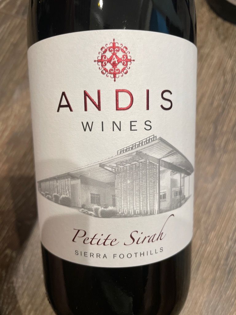 2020 Andis Wines Petite Sirah, USA, California, Sierra Foothills ...