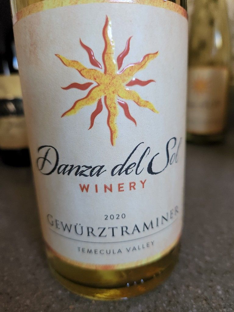 2020 Danza Del Sol Gewürztraminer, USA, California, South Coast ...
