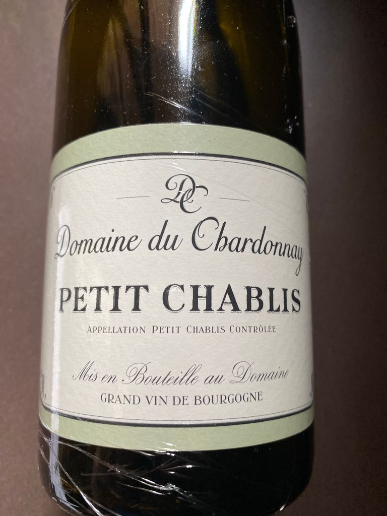 2021 Domaine du Chardonnay Petit Chablis Petit Chablis, France ...