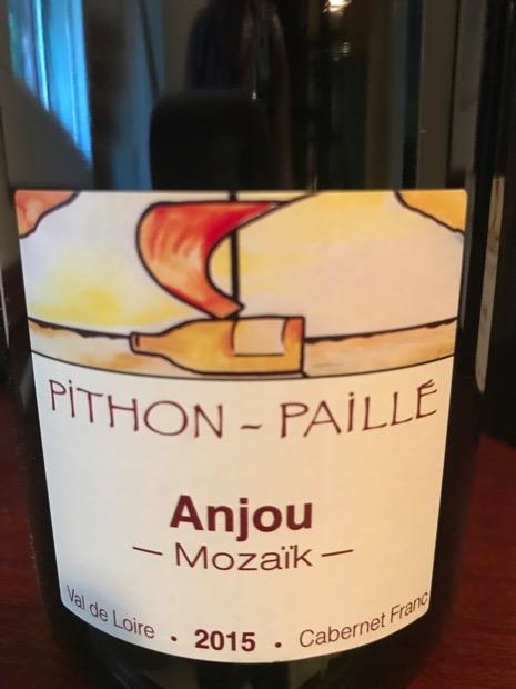 2015 Pithon-Paillé Anjou Mozaïk, France, Loire Valley, Anjou-Saumur ...