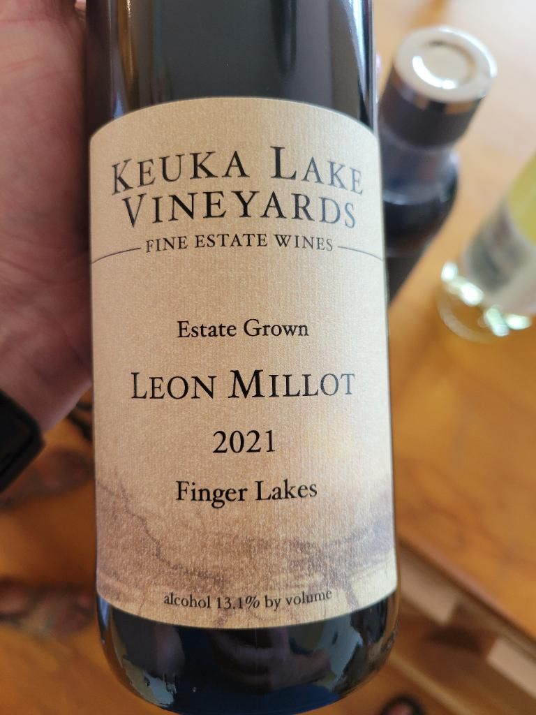 2021 Keuka Lake Vineyards Leon Millot Nouveau, USA, New York, Finger ...
