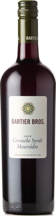2020 Bartier Bros. Grenache Syrah Mourvèdre, Canada, British Columbia ...