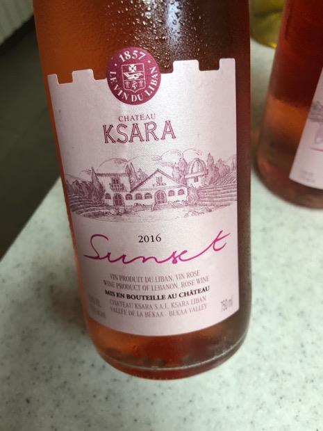 2016 Château Ksara Sunset, Lebanon, Bekaa Valley - CellarTracker
