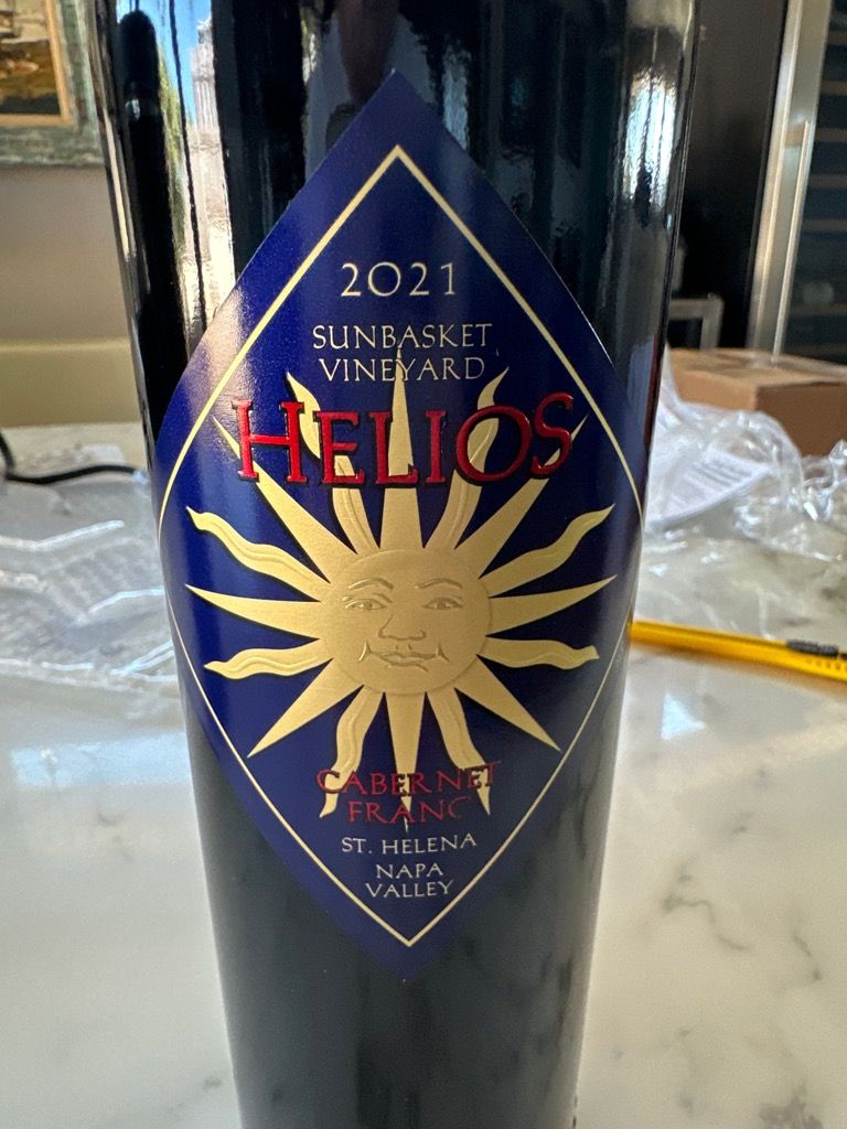 2022 Corison Cabernet Franc Helios Sunbasket Vineyard, USA, California ...